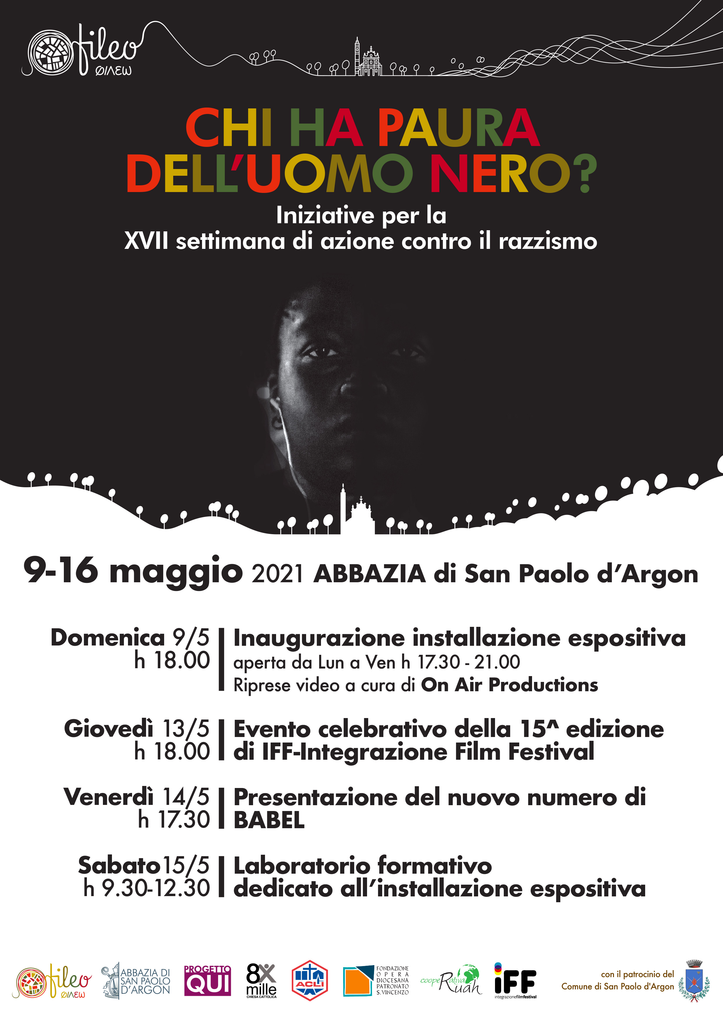 Chi ha paura dell'uomo nero?- IFF | Abbazia di San Paolo d'Argon Chi ha paura dell'uomo nero?- IFF | Abbazia di San Paolo d'Argon